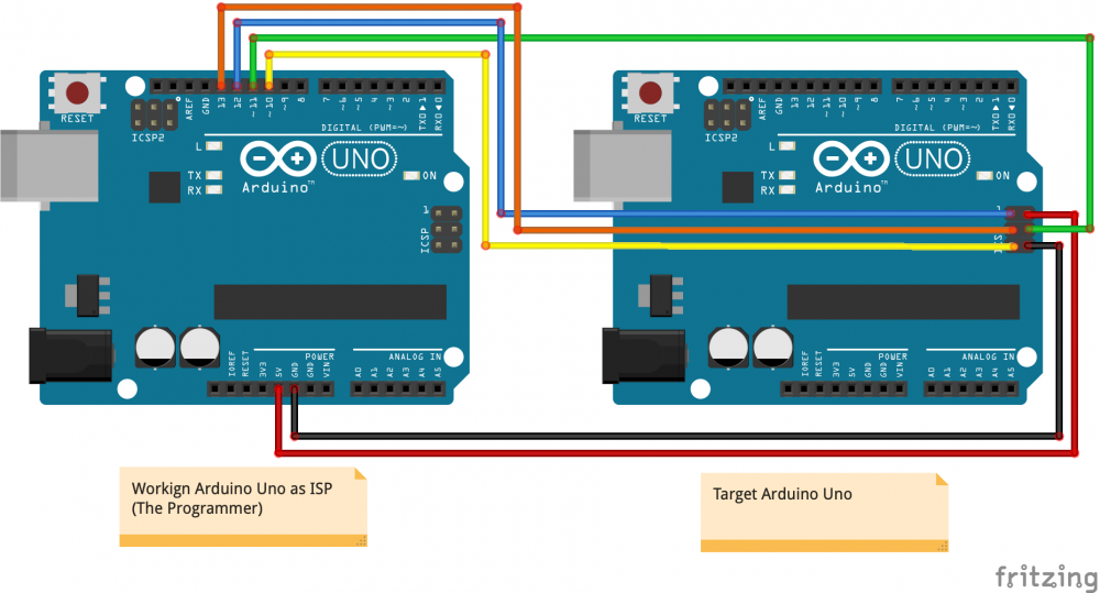 Using An Arduino As An Isp To Write A Bootloader Agileme
